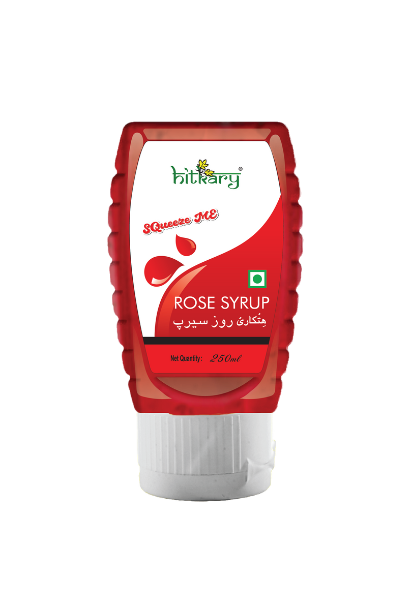 Rose Syrup (Squeeze Me) | hitkary pharmacy